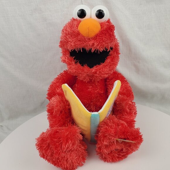 Toys | Sesame Street Gund Nursery Rhyme Talking Elmo Reads Classic ...